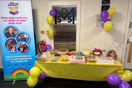 Moss Electrical Bake & Jumper Day » The Dream Factory