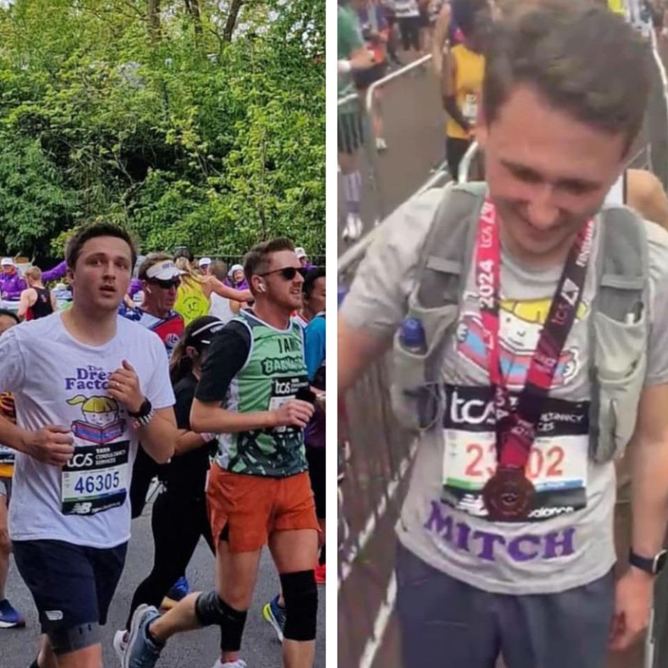 Two Dream Factory Supporters raised over £17,500 at London Marathon ...